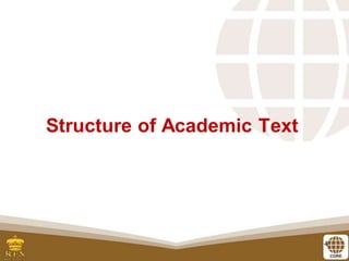 1_Structure_of_Academic_Texts.ppt | Education