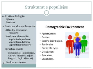 Strukturat themelore të popullsisë | PPTX