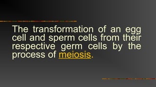 1st science 5 cellular reproduction of sex cells | PPT