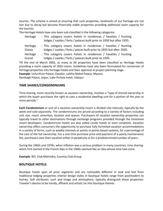 classification of hotel | PDF