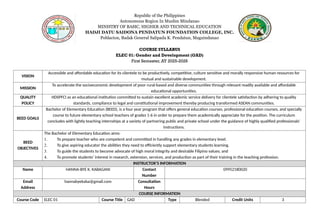 GAD Syllabus For Education 2025-2026 gad | DOCX