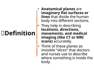 Unit I — Introduction to Anatomical Terms and Organization of the Human ...