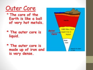 parts of the earth | PPT