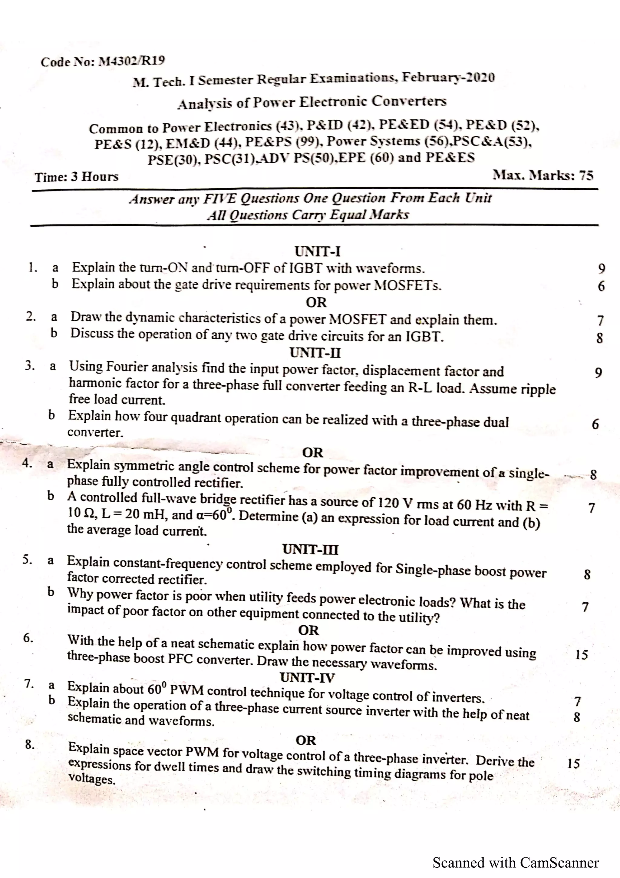 1st sem question papers | PDF