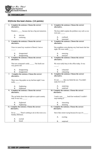 1st senior test | DOC