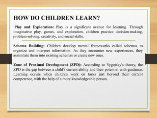 Learning and teaching | PPT | Daycare and Pre-School | Parenting