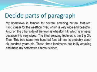 1st session writing 2 | PPT