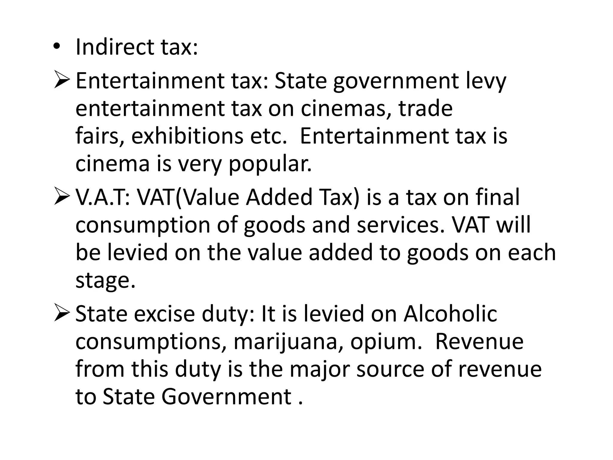 Structure of taxation and classification of taxes | PPTX