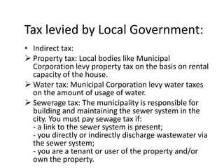 Structure of taxation and classification of taxes | PPTX