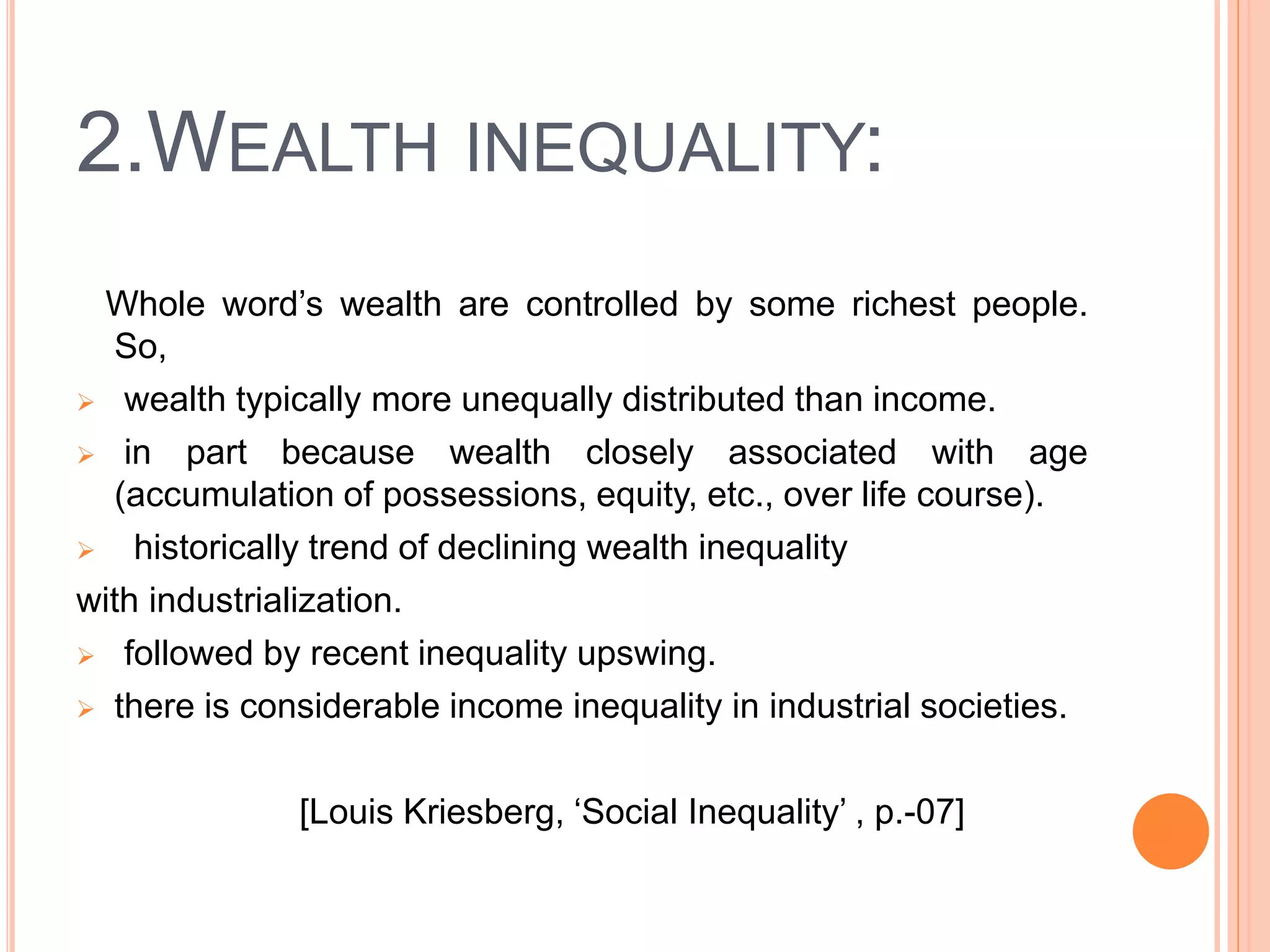 Social Inequality in Industrial Societies | PPTX