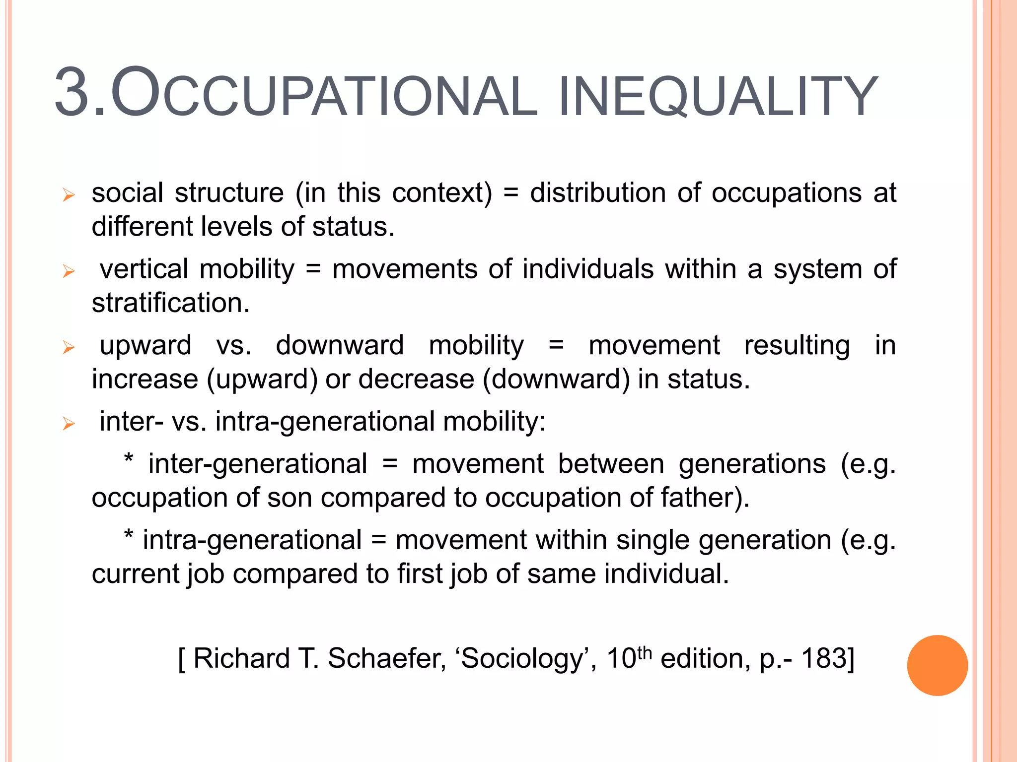 Social Inequality in Industrial Societies | PPTX