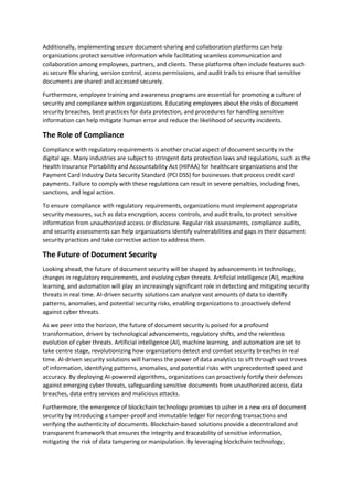 Document Security in the Digital Age: Strategies for Protecting ...