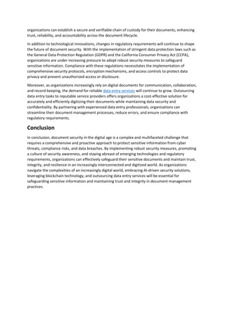 Document Security in the Digital Age: Strategies for Protecting ...