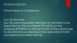 1st Special SPTA BOD Meeting 2023. the slides shows the agendapptx | PPTX