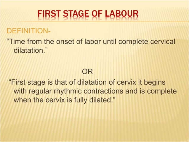 1st stage labor.ppt
