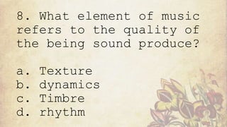 1st SUMMATIVE ASSESSMENT FOR MUSIC 7.pptx