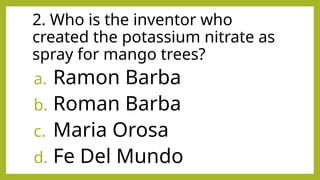 First Quarter Summative test in science 4 | PPT