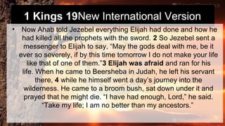 The life of Elijah | PPT