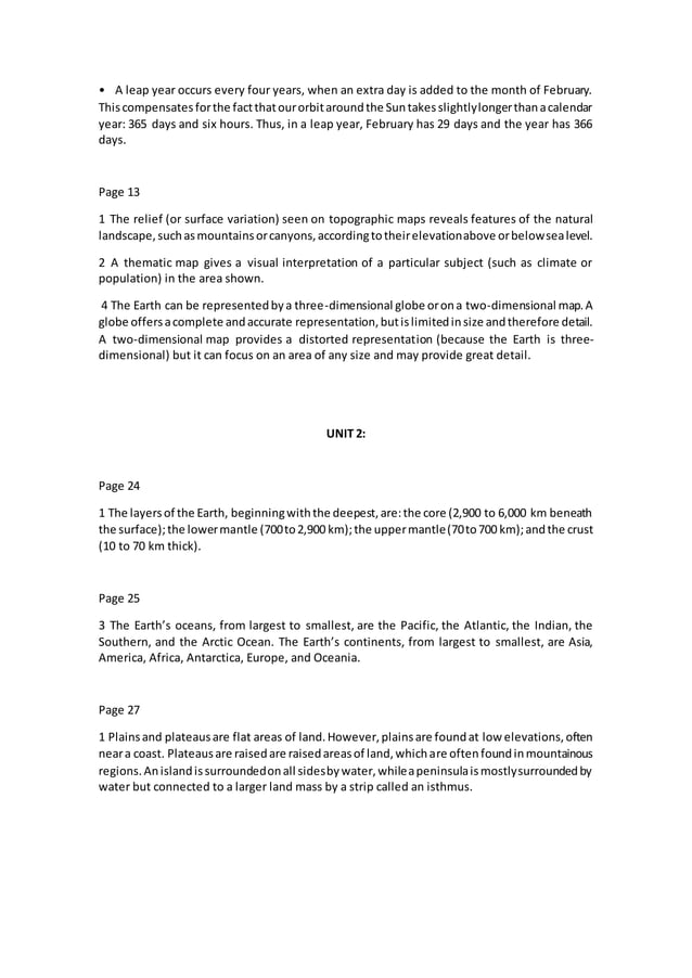 1st term answer key | PDF