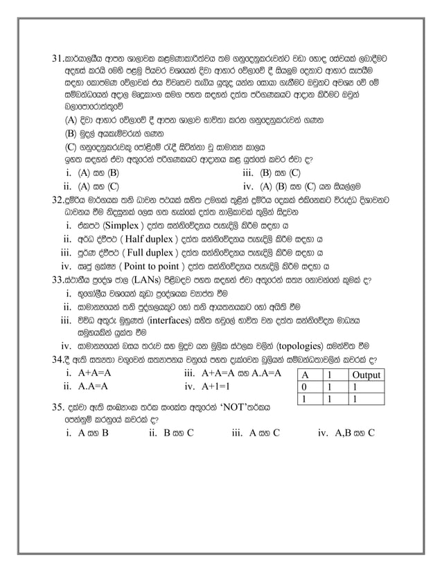 1st term grade 11 ict mcq | PDF