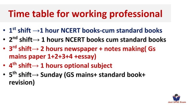 1st time table for working proffessional (6 months time table).pdf