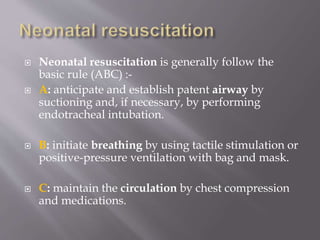 resuscitation of neonate .pptx