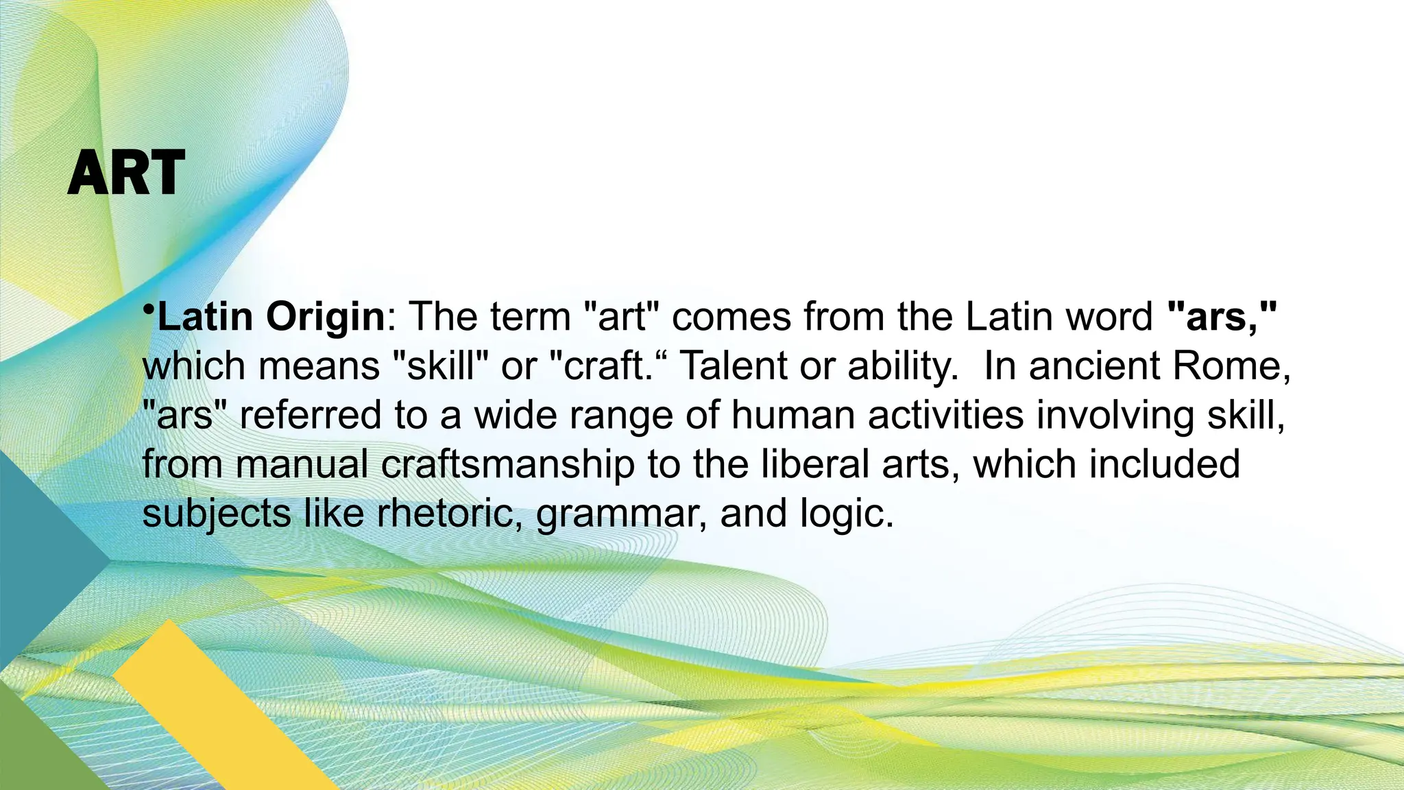 1st TOPIC ASSUMPTIONS AND NATURE OF ARTS.pptx