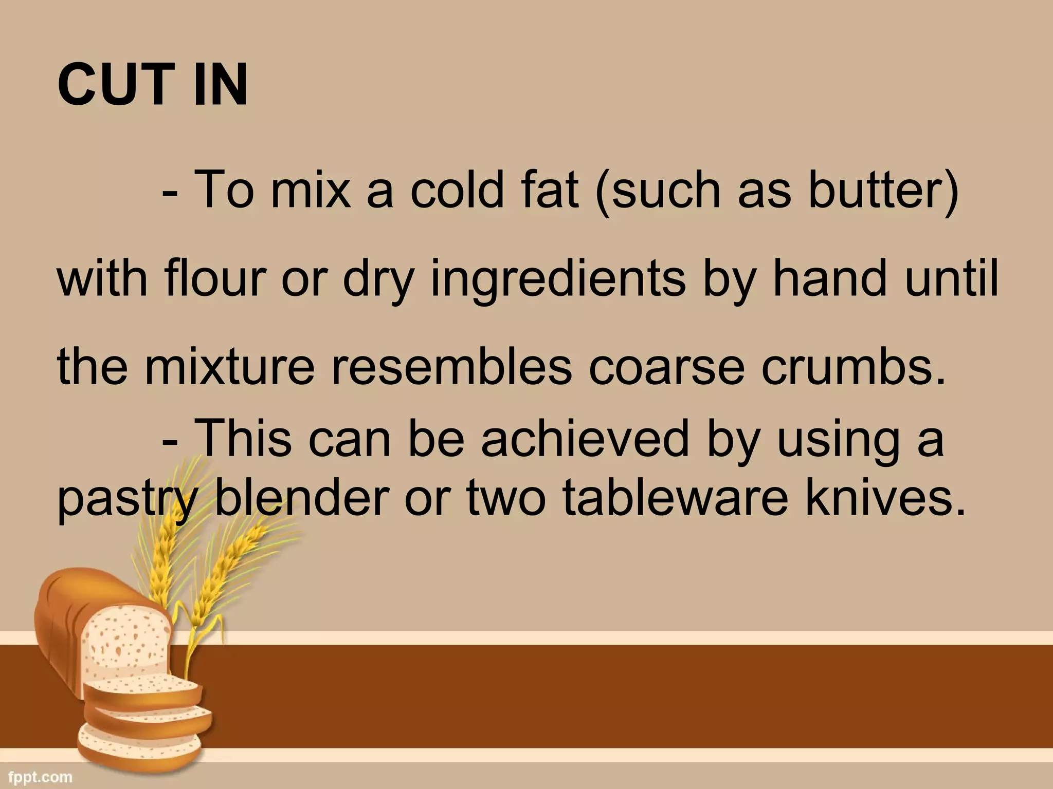 Baking Terms and Ingredients!!! | PPT