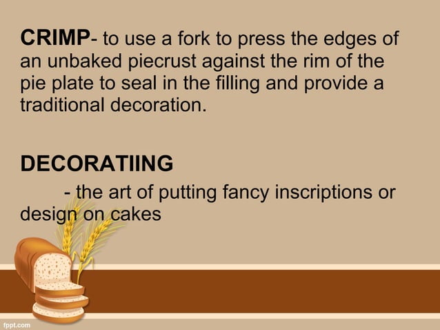 Baking Terms and Ingredients!!! | PPT | Cooking | Food & Drink