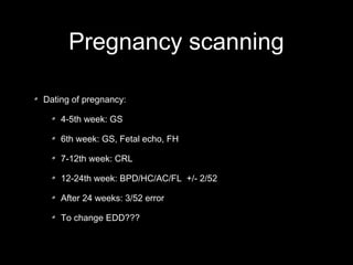 1st trimester scan | PPT