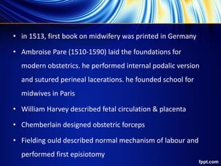 maternal health nursing introduction unit | PPTX