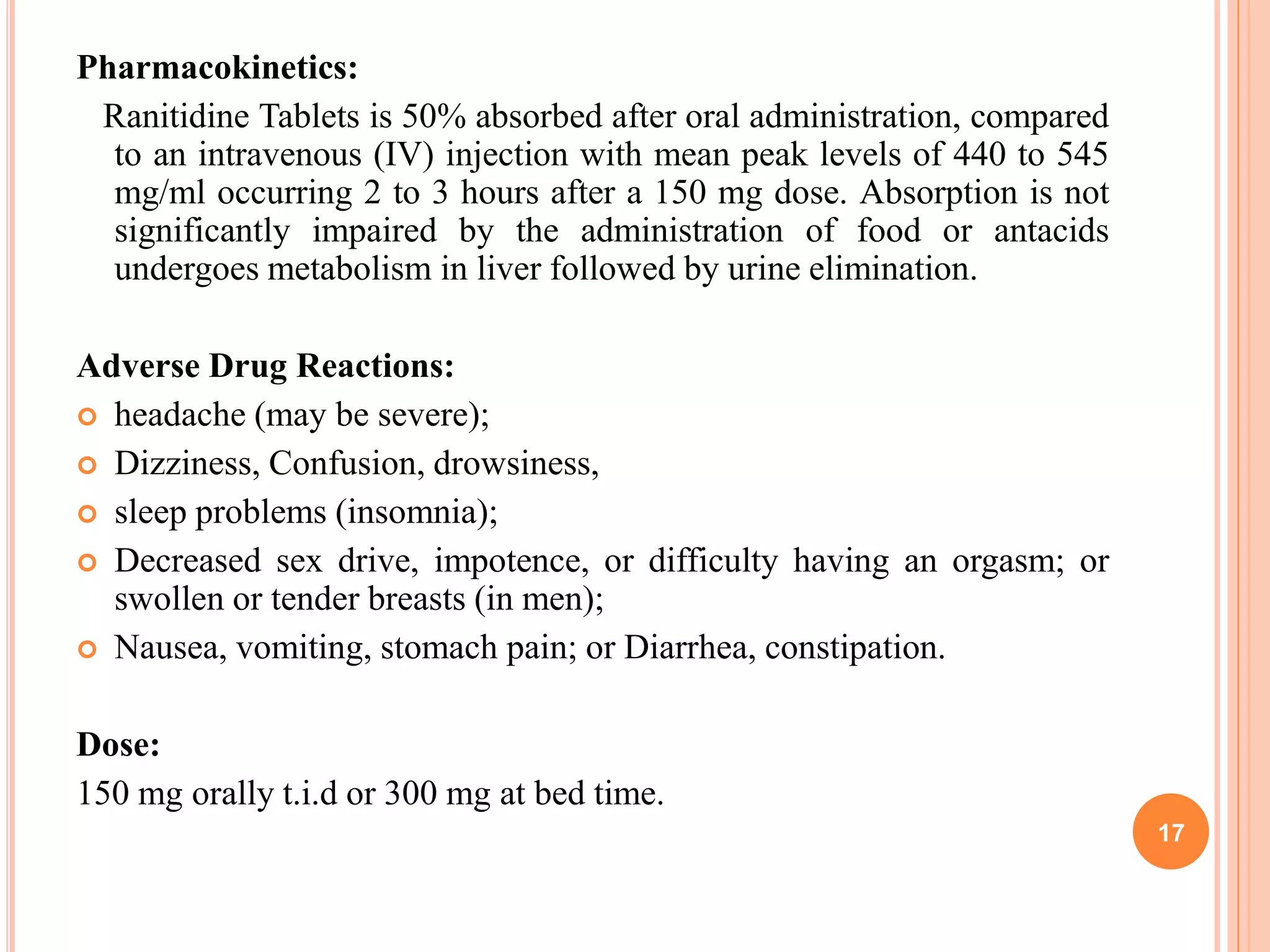1 st unit h2 antagonist | PPTX