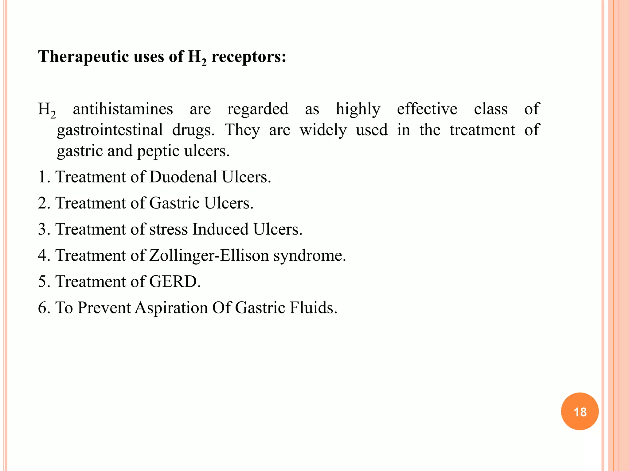 1 st unit h2 antagonist | PPTX