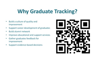 Tracking systems for VET graduates - why and how | PPT