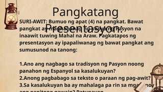 kaligirang kasaysayan ng panitikan sa panahon ng Espanyol 1st week-3rd ...