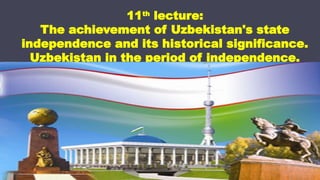 Uzbekistan history and records mmbs pptx | PPTX