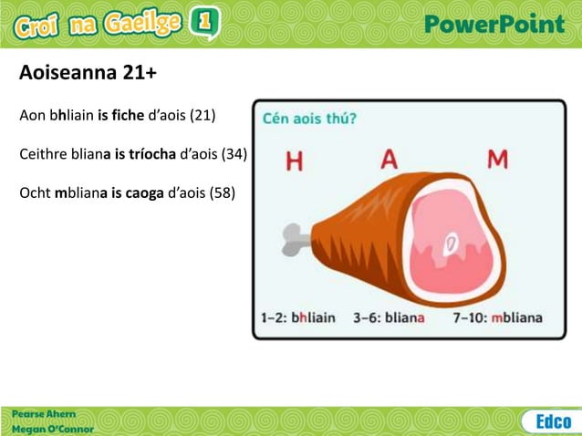 1st year Irish Grammar, Introduction to irish | PPT