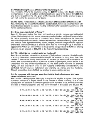 1st Year English Book Notes (HSSC-I) | RTF