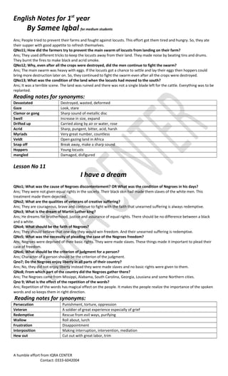 1styearenglishnotes 151118133825-lva1-app6892 | PDF