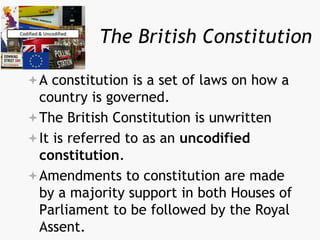 1st year lecture 2 british institutions 2018 | PPT