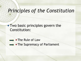 1st year lecture 2016 british institutions | PPTX