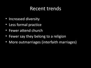 1st year lecture 5 religion and the church in the UK | PPTX