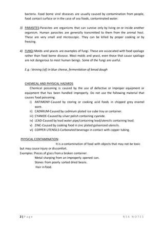 BSc HOTEL MANAGEMENT 1st year notes1 | DOCX