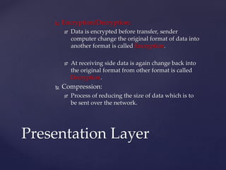 1st year OSI Model .pptx | Computer Networking | Computing