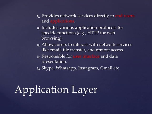 1st year OSI Model .pptx | Computer Networking | Computing