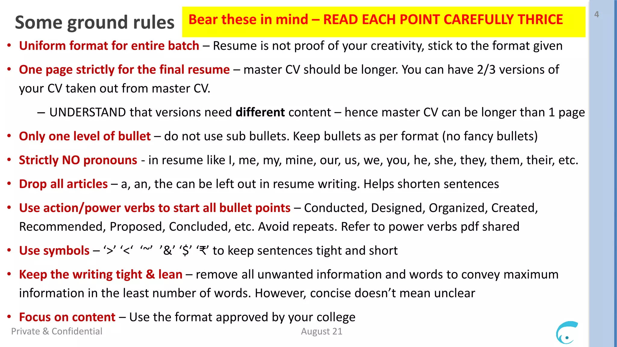 1st year Resume Writing Guidelines for Students.pdf