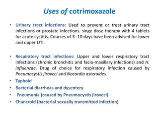 Introduction to sulphonamides, trimethoprim, quinolones, penicillins ...