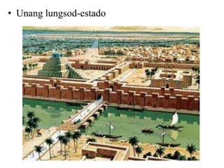 Kabihasnang Sumer Ziggurat