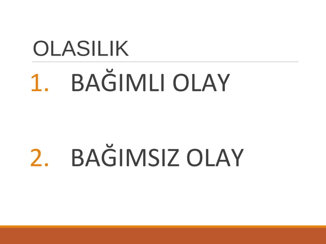 Matematik 8.Sınıf Olasılık | PPT