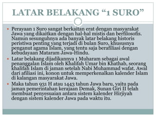 1 suro presentasi | PPTX